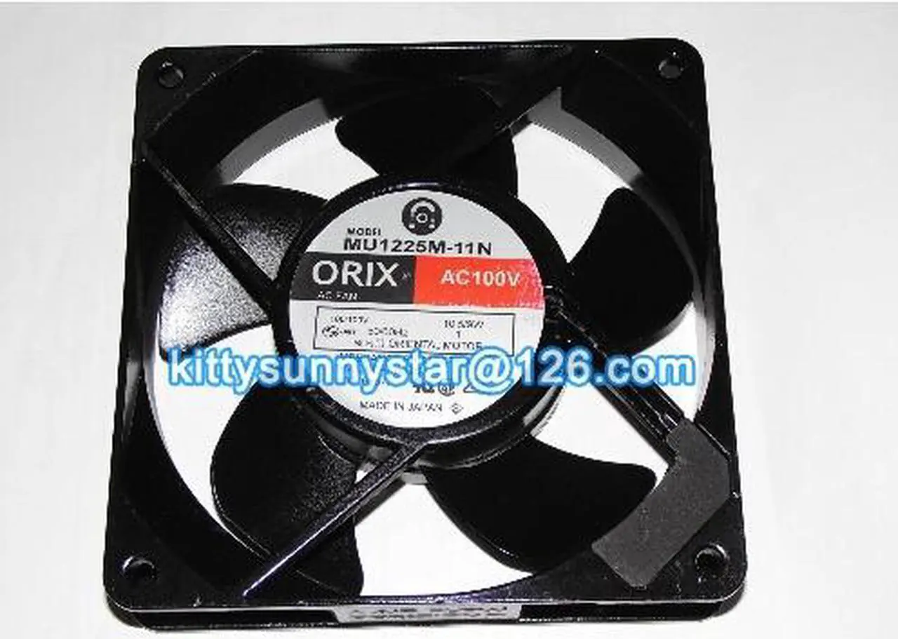 Refurbished: ORIX 12025 MU1225M-11N 100V AC Cooling Fan - Newegg.com