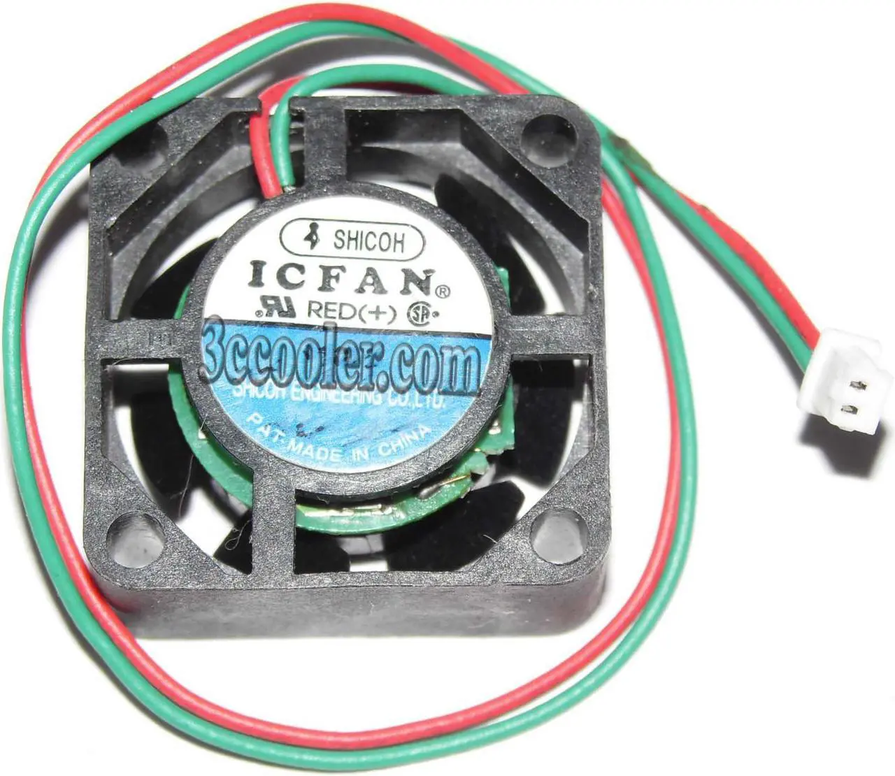 Refurbished: Shicoh ICFAN 2510-5L 5V 0.09A 2 Wires Square DC Fan ...