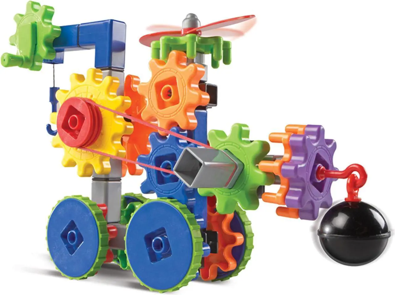 Learning Resources Building Set Machines in Motion 11"Wx14-1/2"Lx4"H ...
