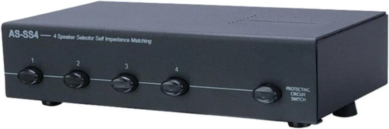 Helios AS-SS4 Impedance Matching Speaker Selector (4 Zones) - Newegg.com