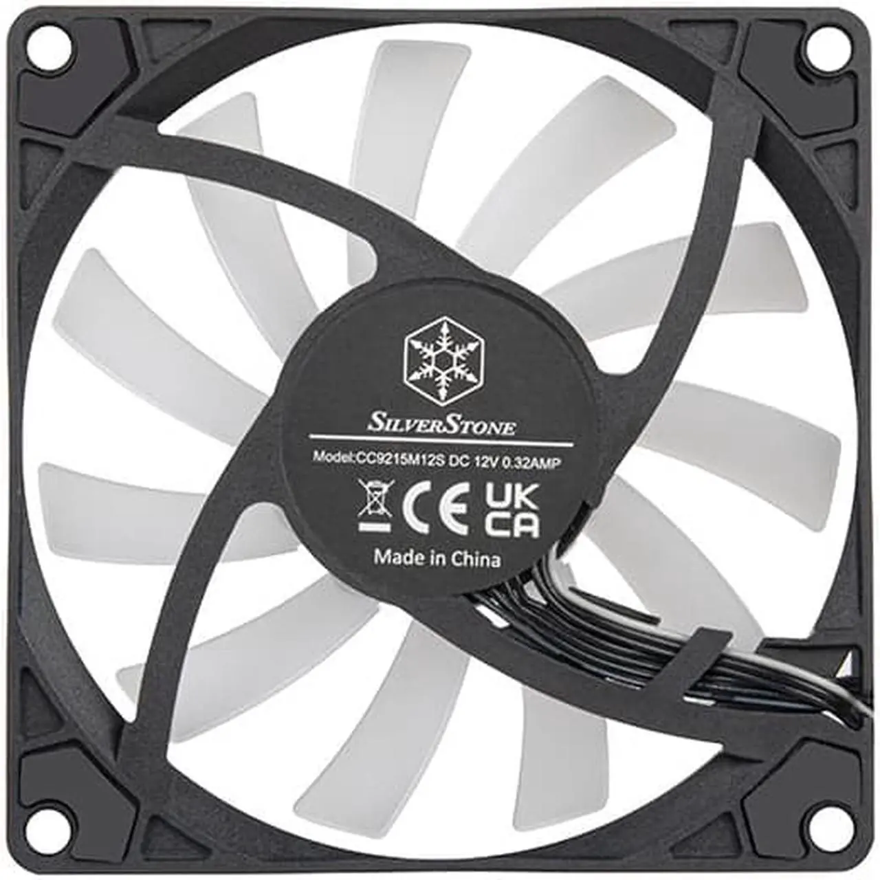 Silverstone Air Slimmer 90 ARGB Enhanced performance 92mm slim fan with ...