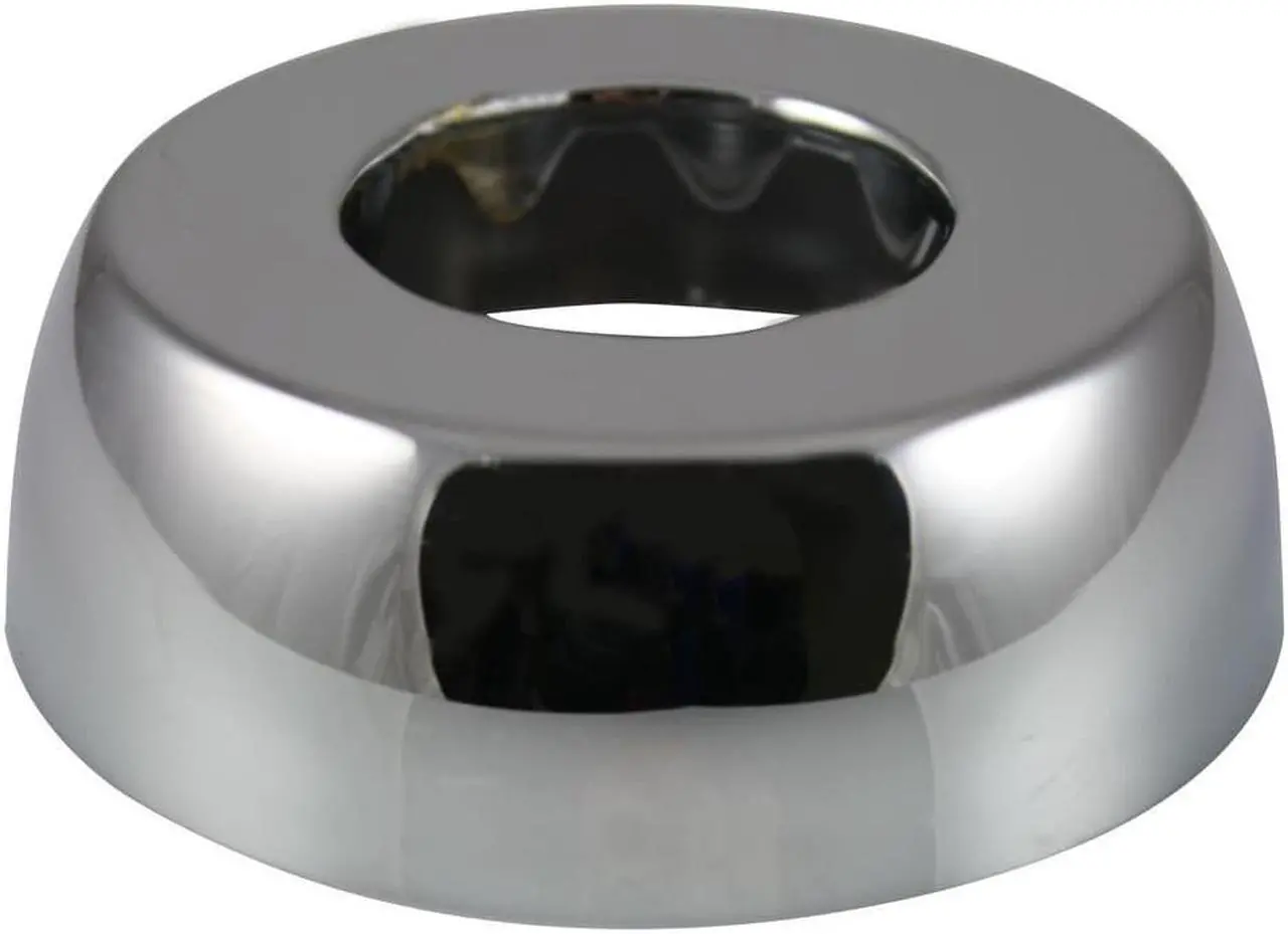 Sloan 0306146 Royal Brass Chrome Spud Coupling Assembly, 1-1/2" Dia x 3 ...