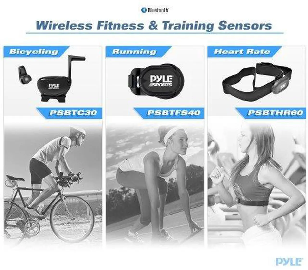 Wireless Bluetooth Footpod Fitness & Training Sensor for Running ...