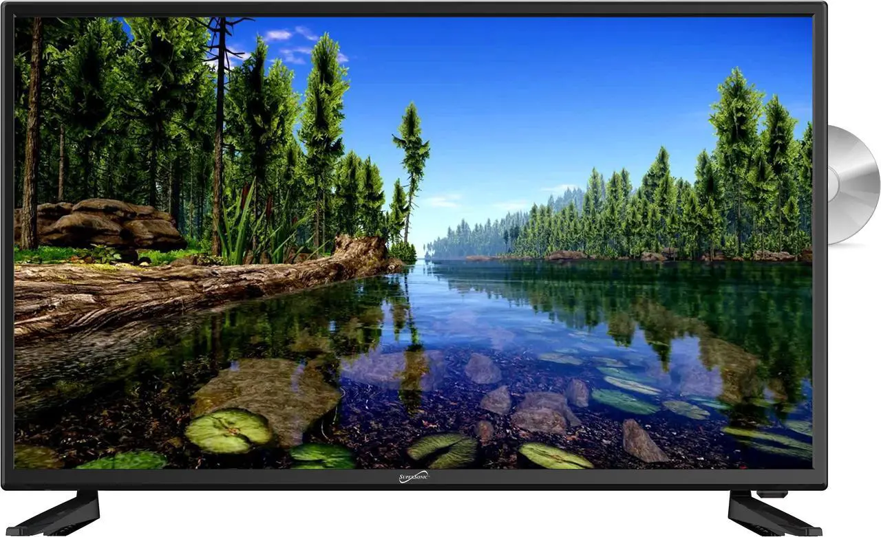32" Widescreen LED HDTV w/ DVD Player - Newegg.com