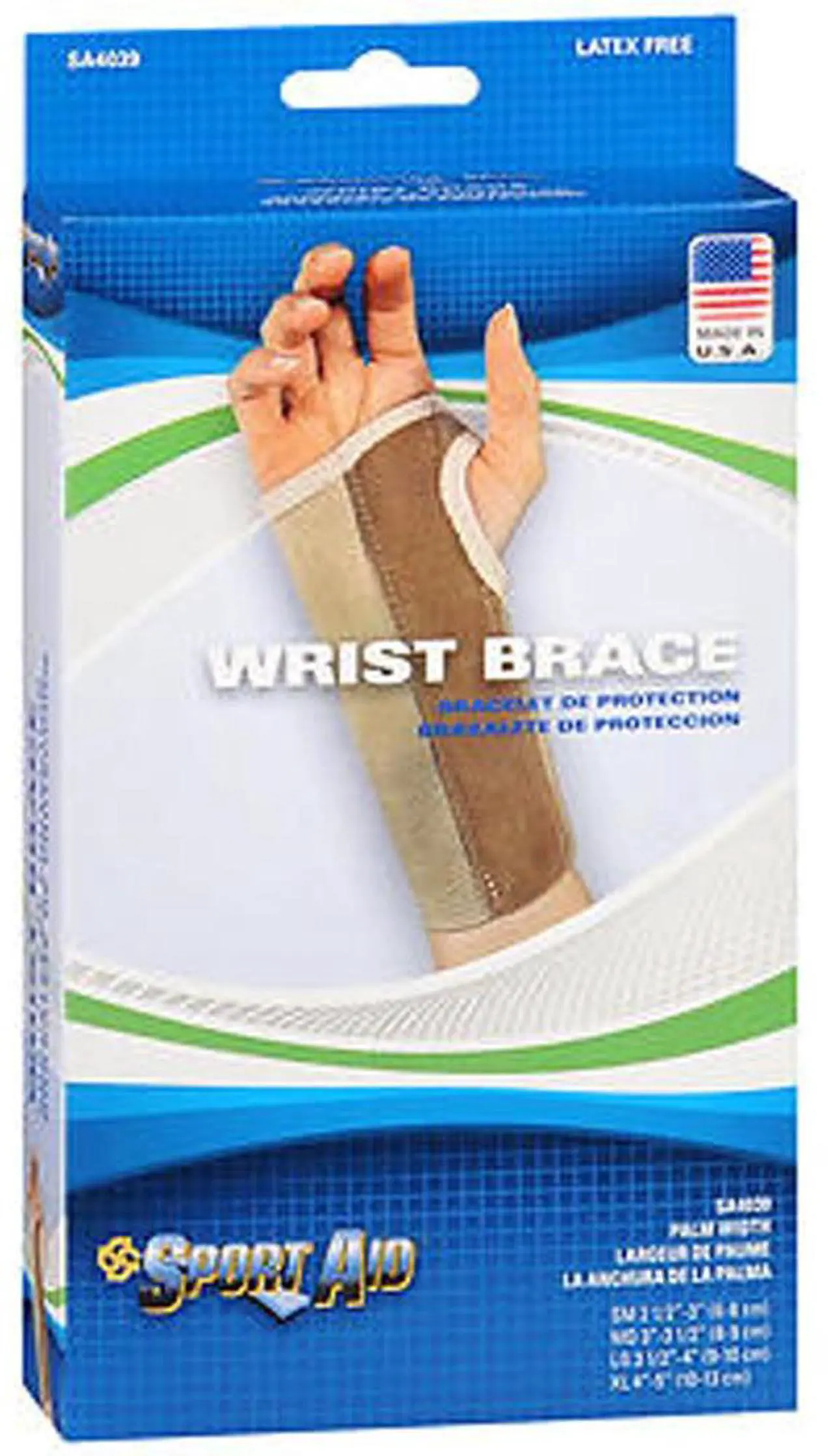 Sport Aid Wrist Brace SM/Left - 1 ea. - Newegg.com