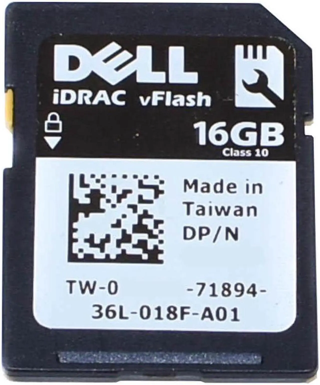 Refurbished: Dell iDRAC6 16GB vFlash SD Card SD Card T6NY4 - Newegg.com