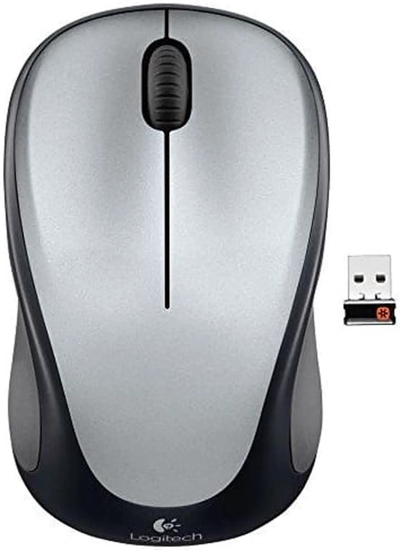 Logitech Wireless Mouse m317 with Unifying Receiver, Silver (910-002892 ...