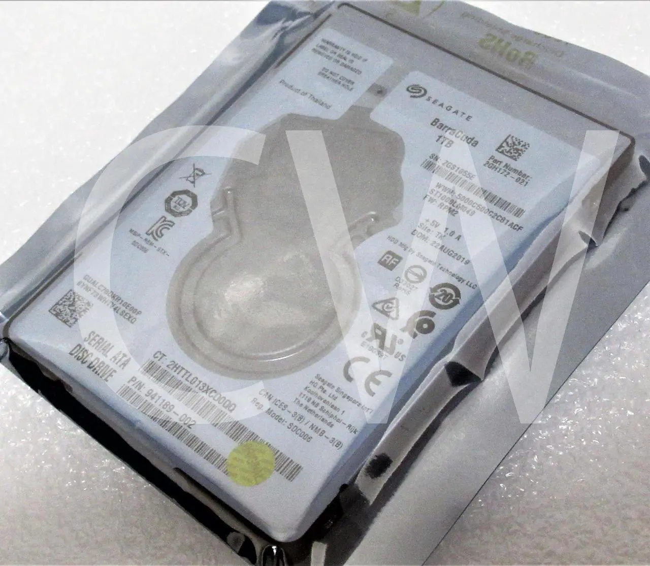 ST1000LM049 Seagate 2GH172 BARRACUDA 1TB 7200RPM 6Gbps7MM 2.5"SATA HDD ...