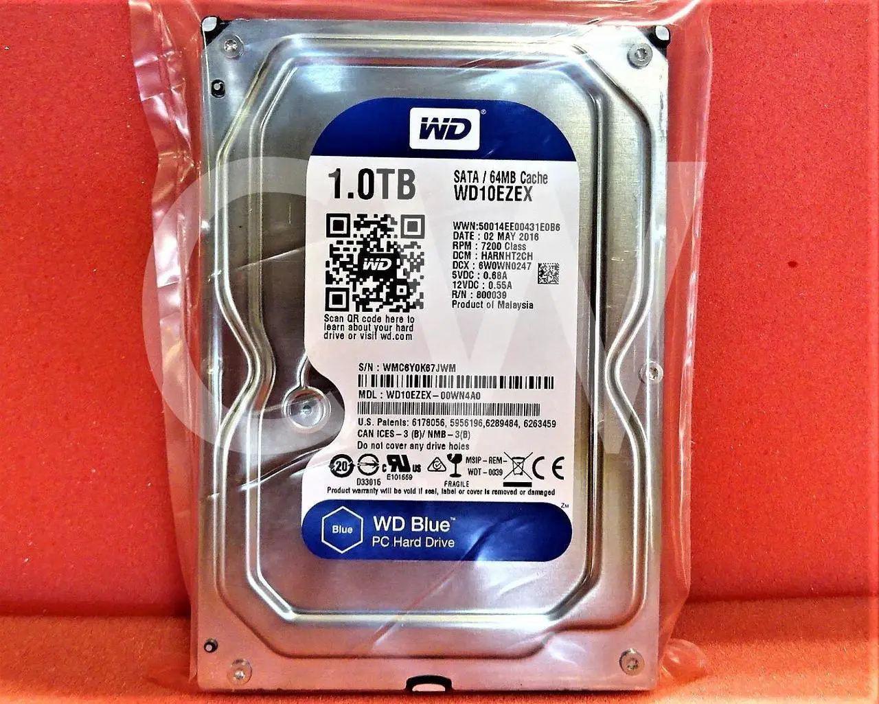Refurbished: Western Digital WD10EZEX 1TB 7200RPM 6Gbps 3.5" SATA HDD ...