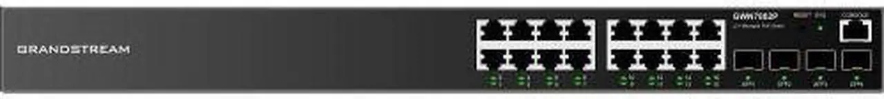 Grandstream Enterprise Layer 2+ Managed Network Switch, 16 x GigE, 4 x SFP GWN7802 - Newegg.com