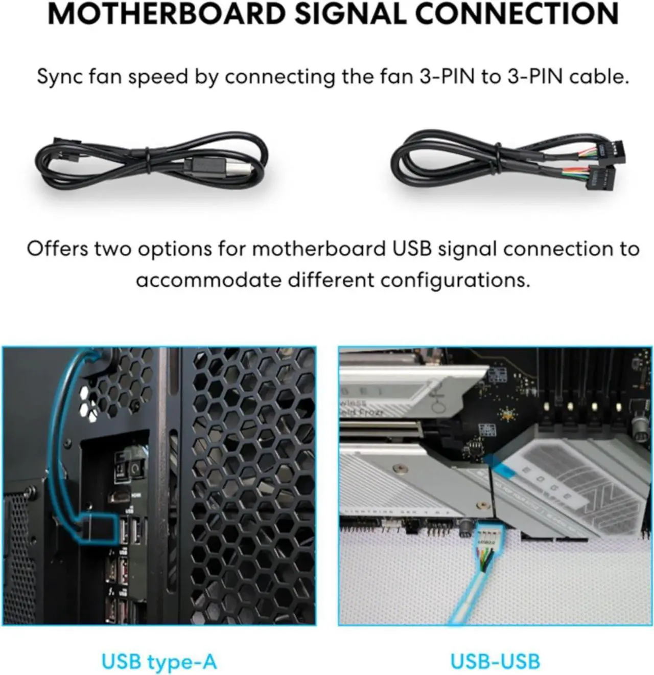 Lian Li Universal USB & PWM Fan Hub, Fan Controller with 4 USB Headers ...