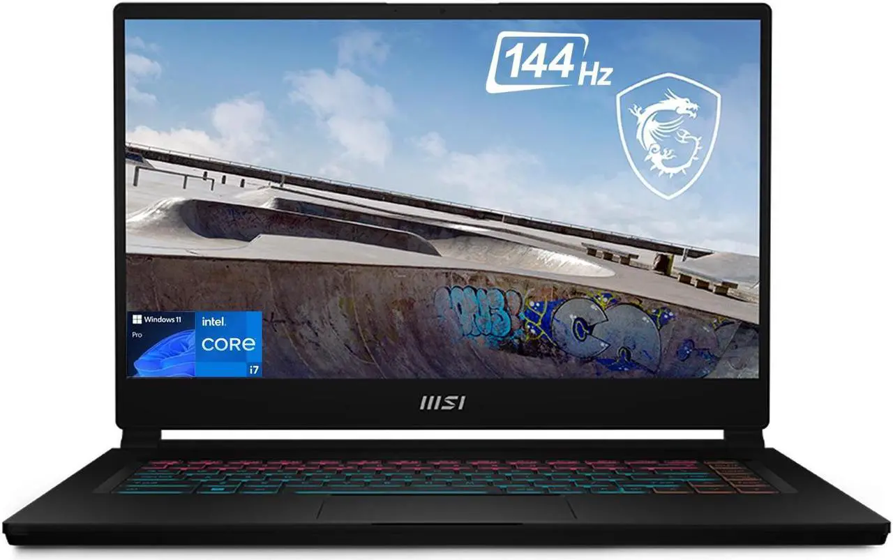MSI Stealth 15M Gaming Laptop, 15.6" FHD IPS 144Hz Display, 12th Gen ...