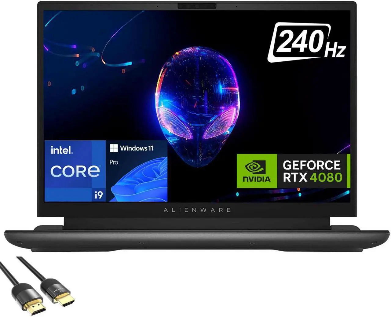 Dell Alienware m16 Gaming Laptop, 16" QHD+ 240Hz Display, 13th Gen Core ...