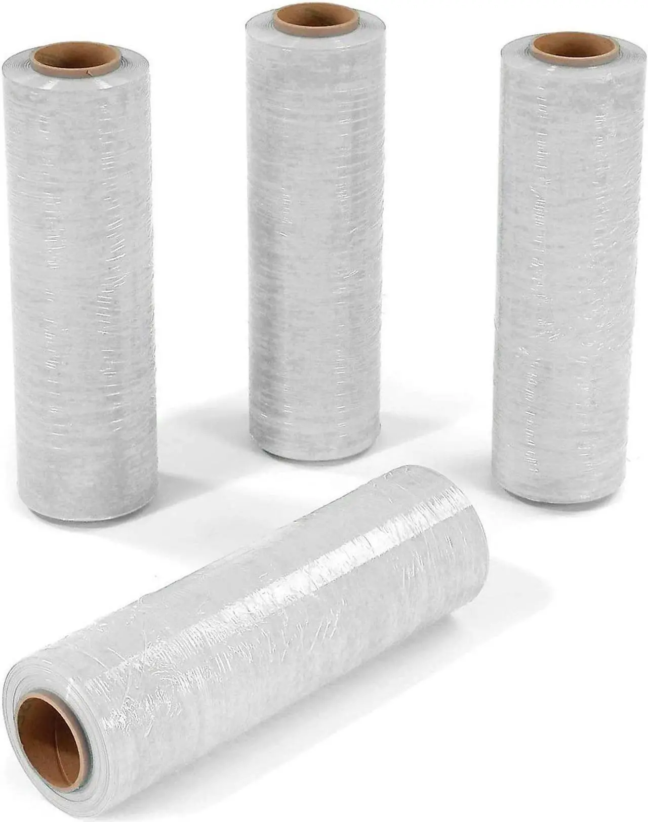 Western Plastics WHT18 Opaque Stretch Wrap, 18" x 1,500 ft, 80-Gauge ...