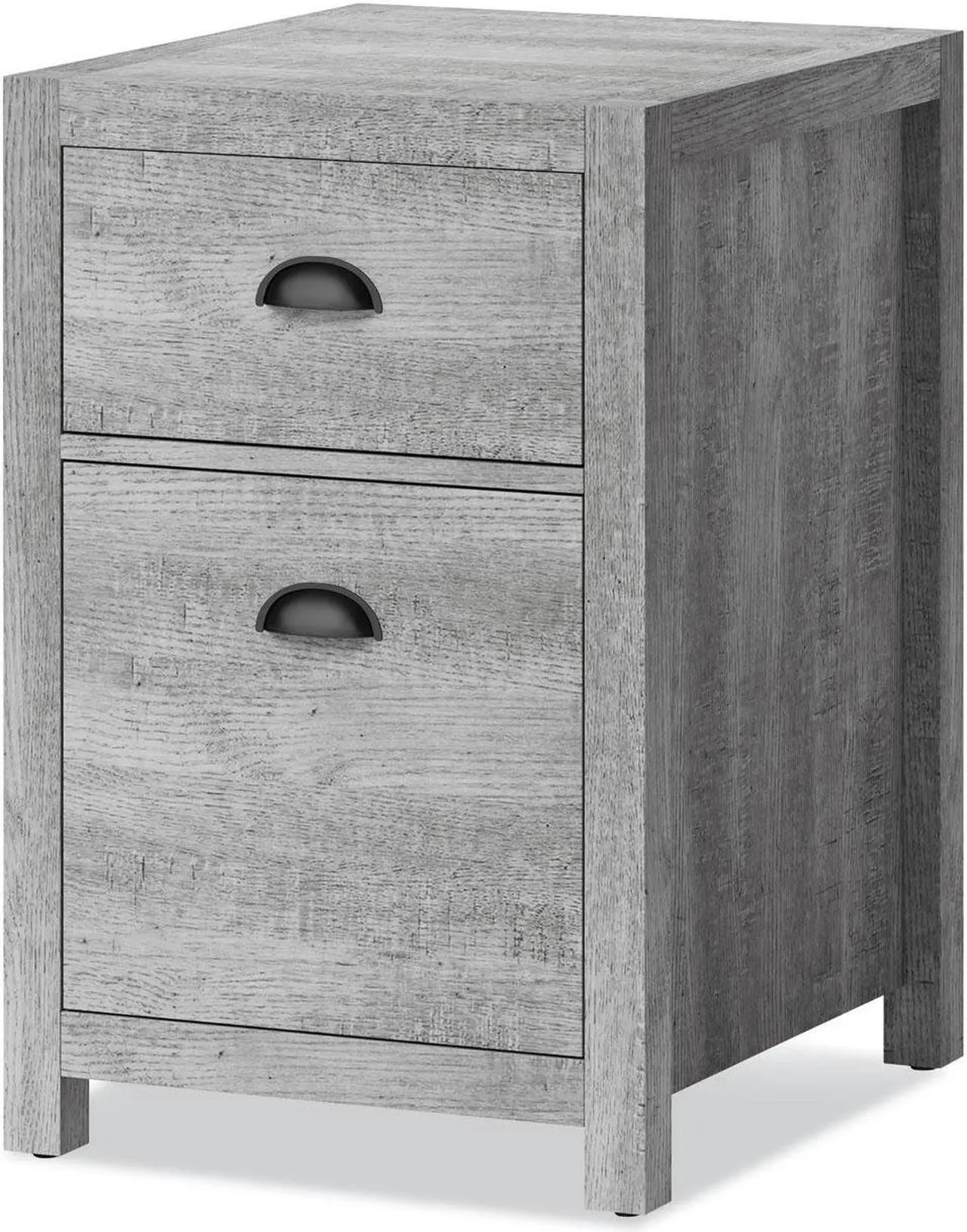Fallbrook Two-Drawer Vertical File Cabinet Smoked Ash 17x20x26.25 ...