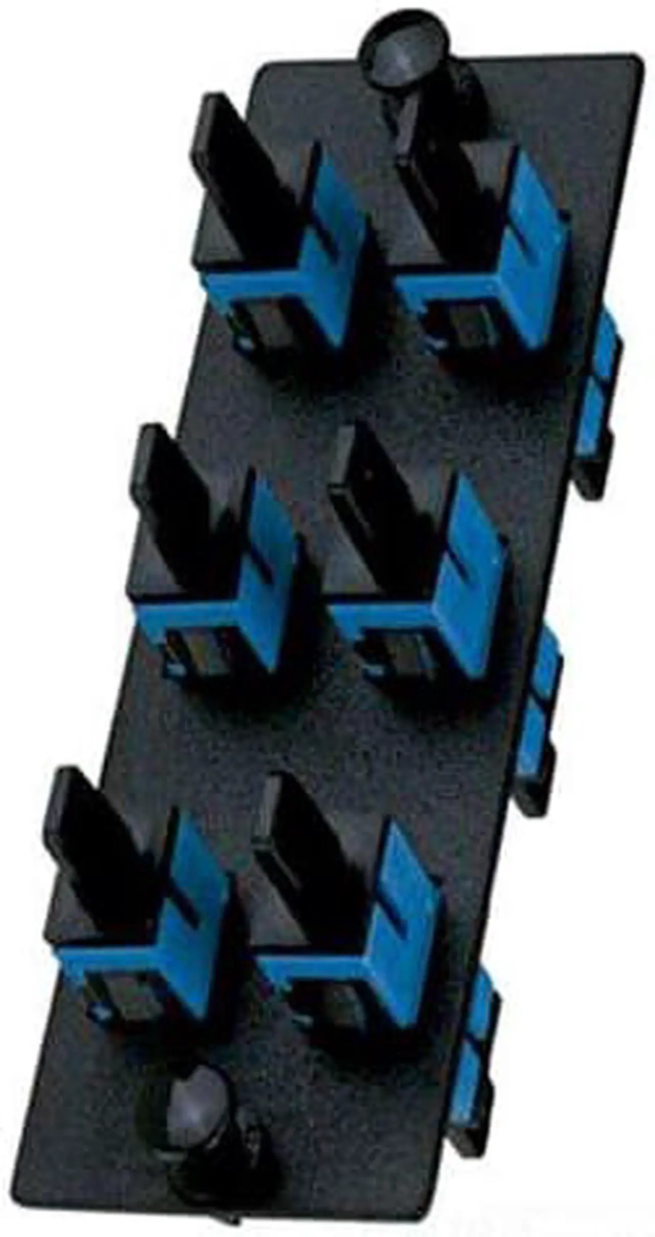 Panduit Fiber Adapter Panel 6 SC Simplex Singlemode Adapters FAP6WBUSCZ ...