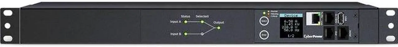 CyberPower PDU44005 Switched 1U 200 - 240 VAC 20A 10 ft Power Distribution Unit - Newegg.com