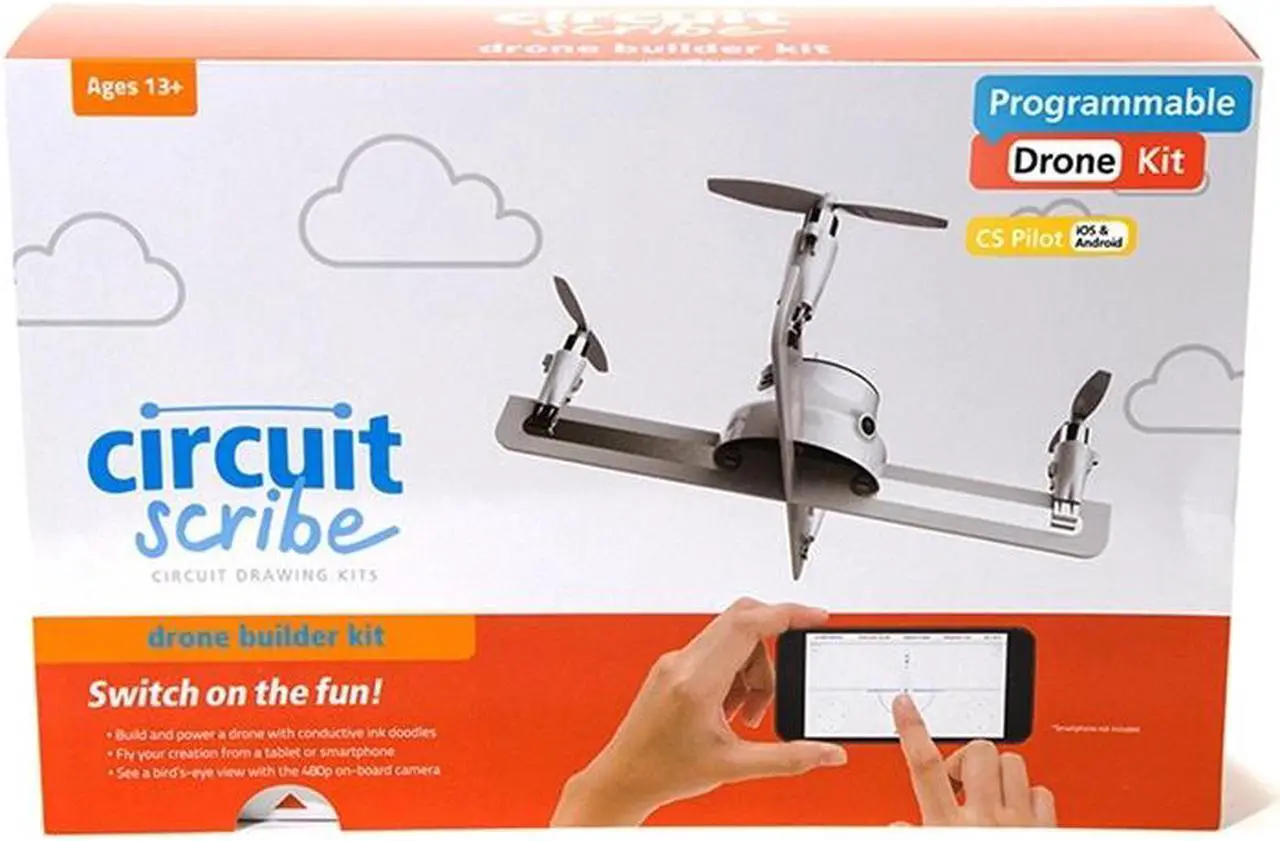 Circuit Scribe Drone Builder Kit for Kids Build Your Own Drone with Camera - Newegg.ca