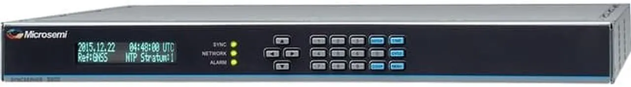 Microsemi 090-15200-606 S600 Syncserver With Rubid Oscill Dual Power ...