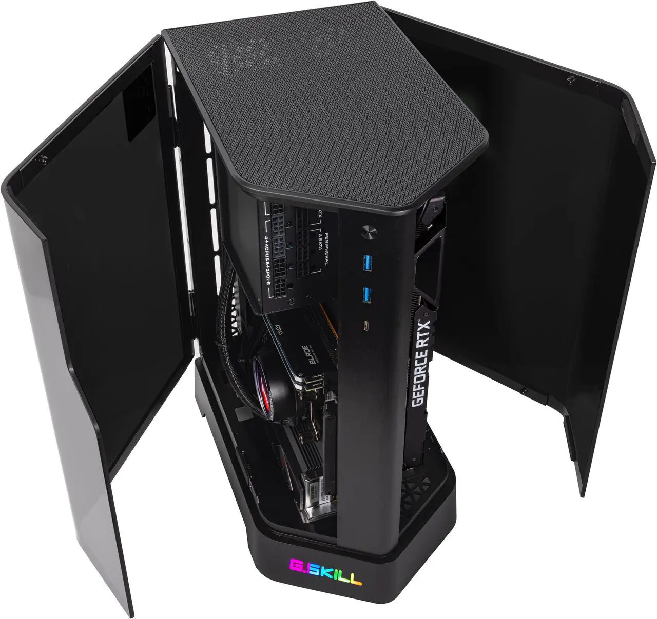 Velztorm Zenix Custom Built SFF Gaming Desktop PC (AMD Ryzen 5 5600X 6 ...