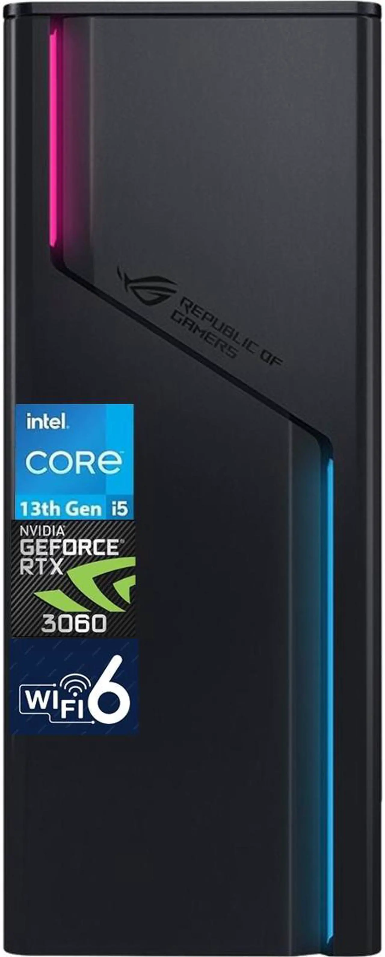 ASUS ROG G22 SFF Gaming Desktop PC (10-Core Intel i5-13400F upto 4.6 ...