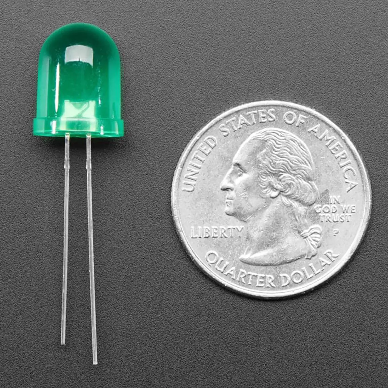 Adafruit Diffused 10mm LED 25 Pack - 5 LEDs each in 5 Colors - Newegg.com