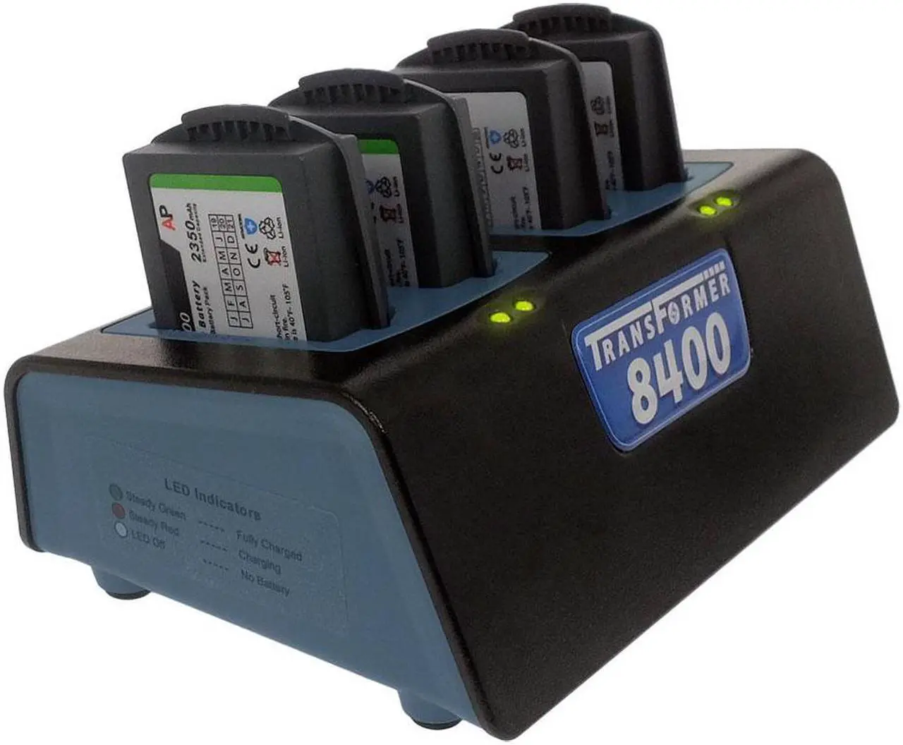 Transformer 4-Bay Battery Charger for Polycom / SpectraLink 8400 & 8440 ...