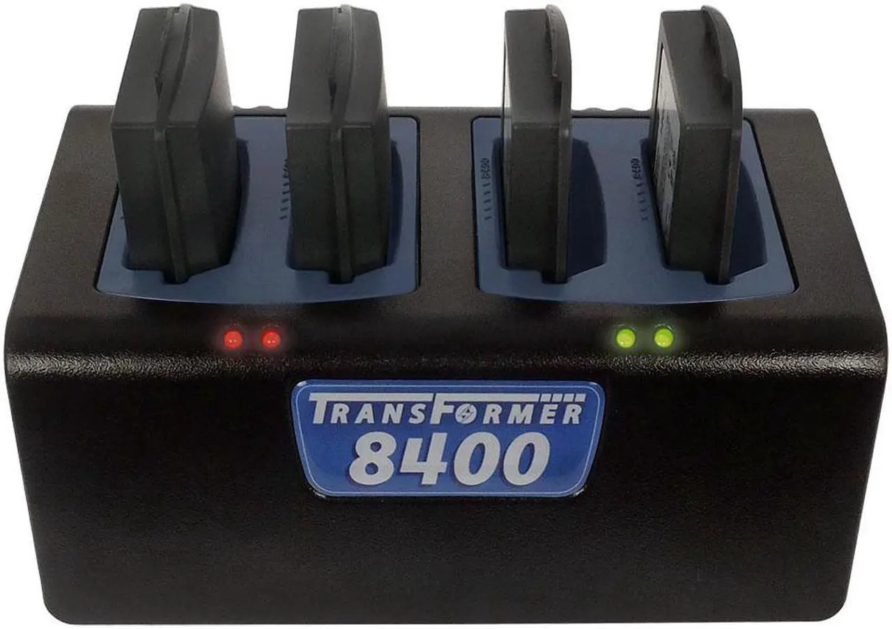 Transformer 4-Bay Battery Charger for Polycom / SpectraLink 8400 & 8440 ...
