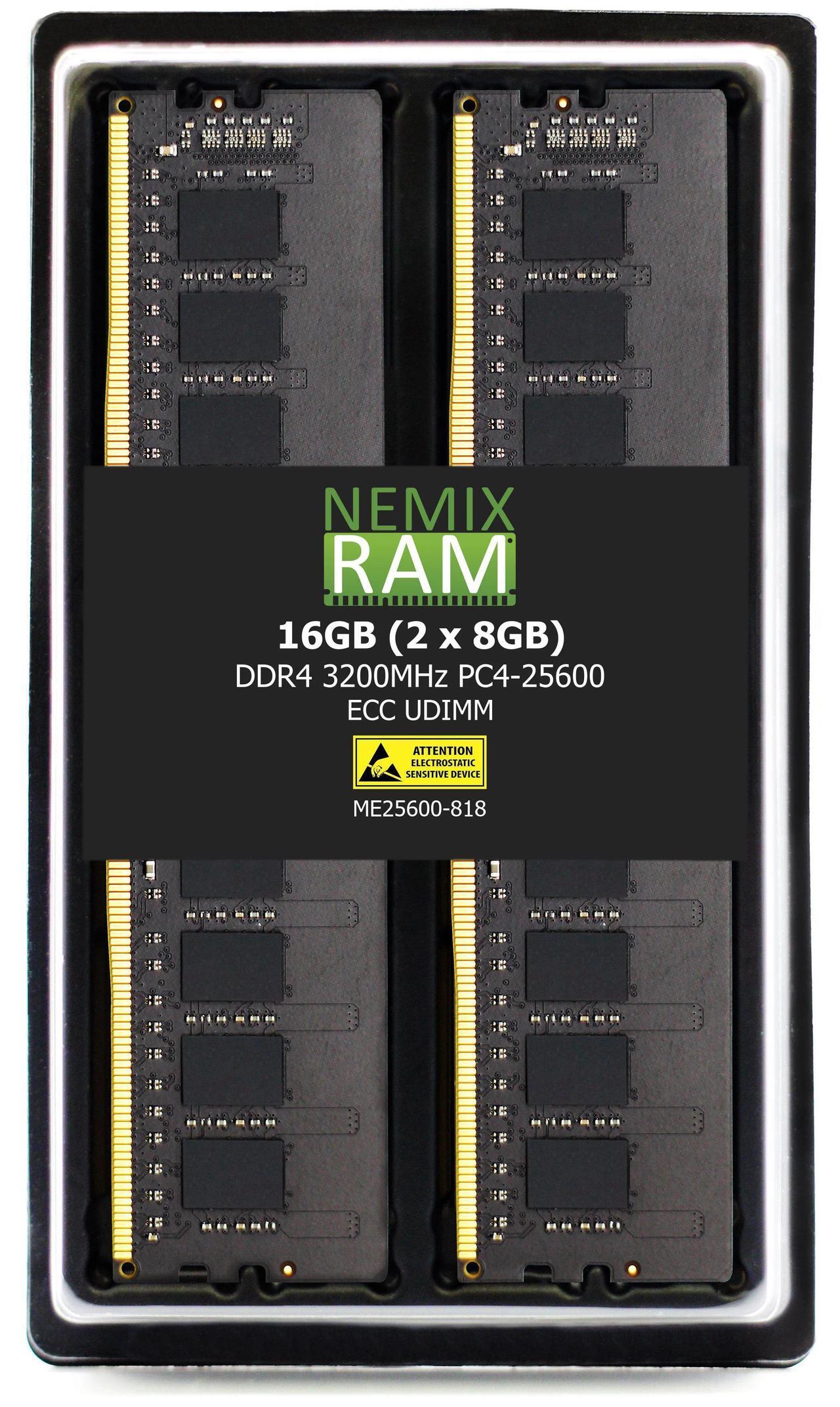 16GB DDR4 3200MHz UDIMM Computer RAM Upgrade A-Tech 16GB DDR4 3200MHz ...