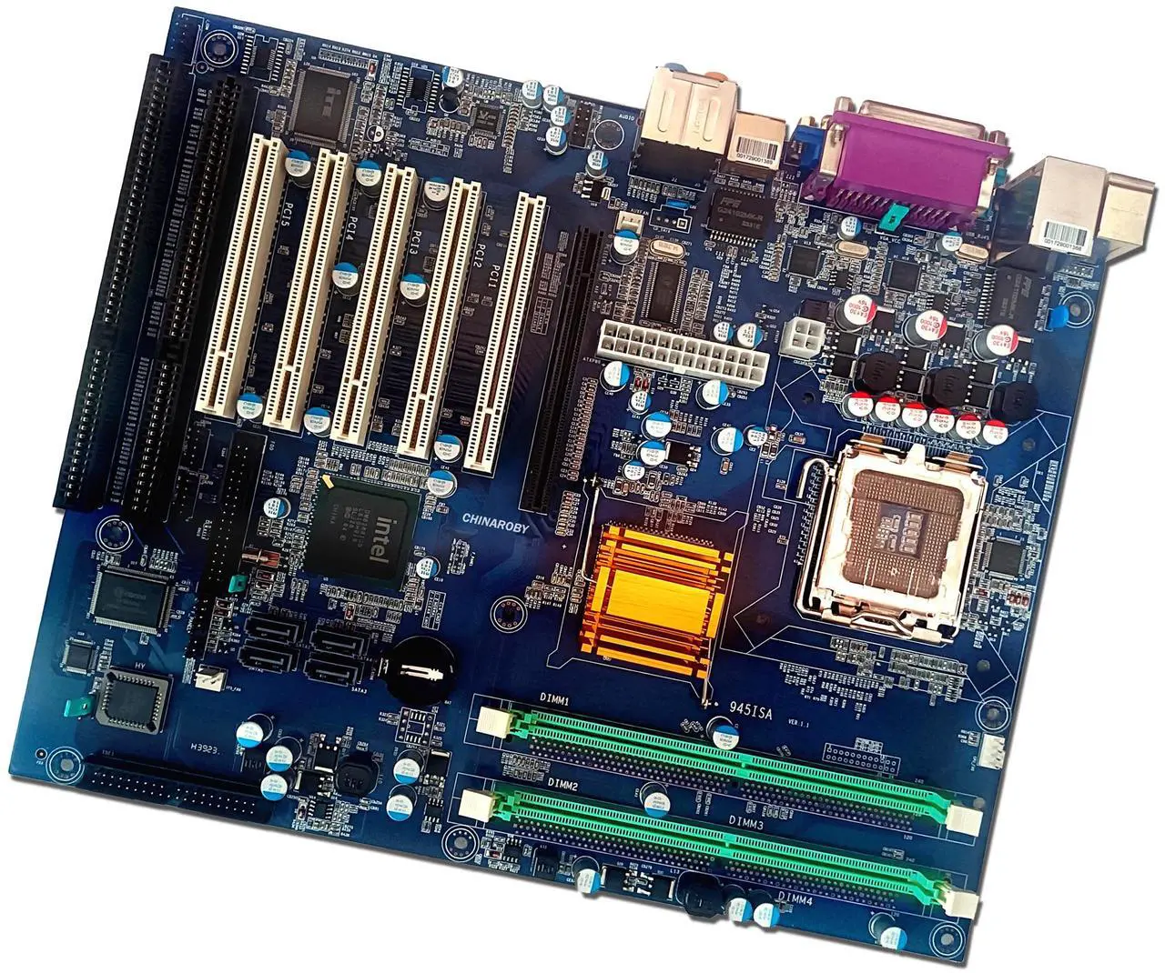 ISA Motherboard 945 945GV ISA Slot Industrial Motherboard LGA775 2* ISA ...