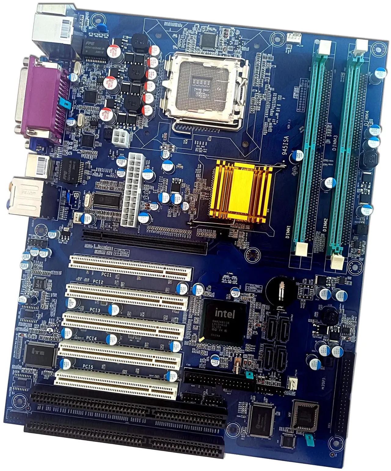 ISA Motherboard 945 945GV ISA Slot Industrial Motherboard LGA775 2* ISA ...