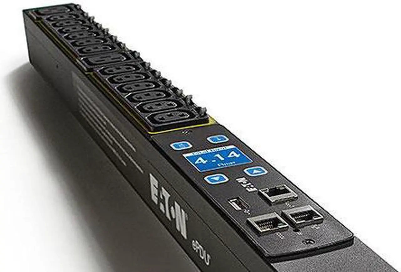 Eaton EMI316-06, 0U Vertical 21 Outlets Metered Input ePDU - Newegg.com