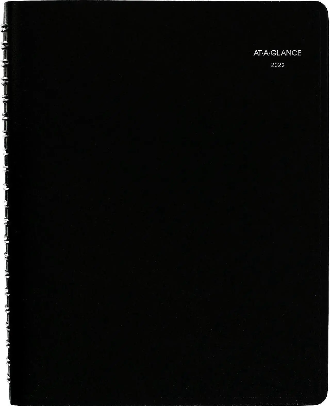 AT-A-GLANCE 2022 8" x 11" Appointment Book DayMinder Black G560-00-22 ...