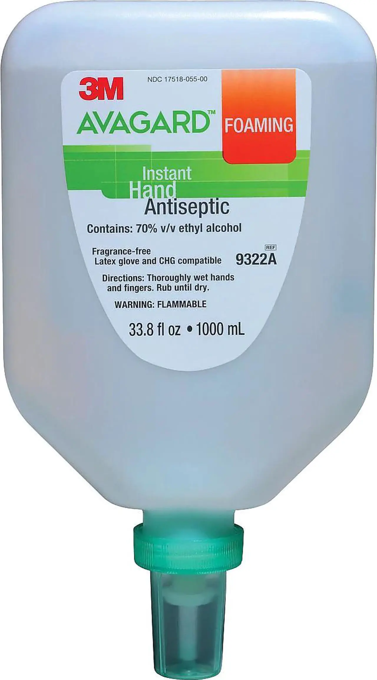 3M Avagard Foaming Instant Hand Antiseptic 33.8 9322A - Newegg.com