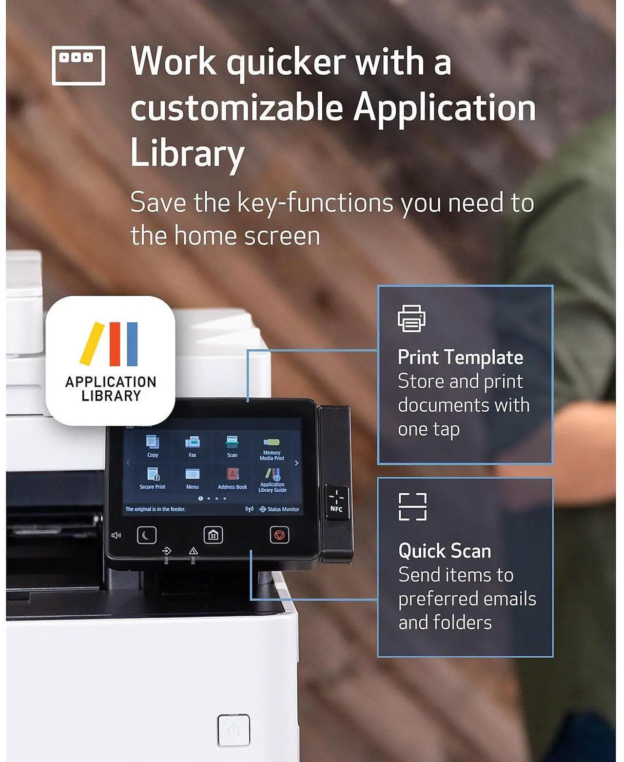 Canon - 3101C011 - Canon imageCLASS MF740 MF743Cdw Wireless Laser ...