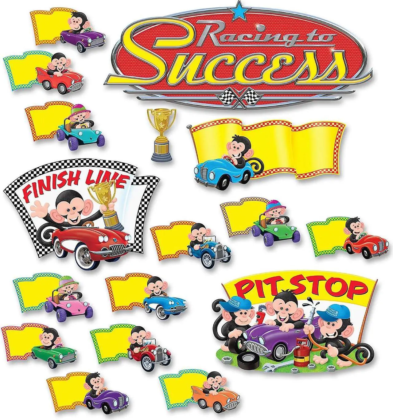 Trend Enterprises Trend Enterprises Monkey Mischief Racing To Success ...