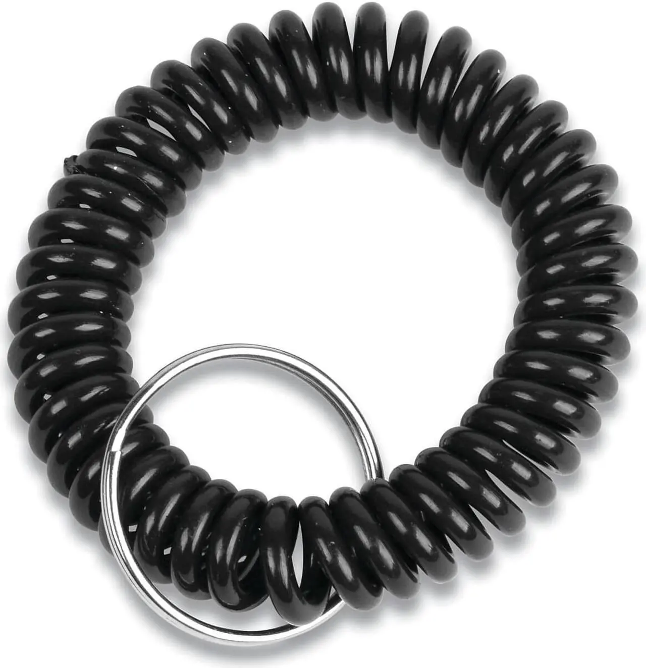 CONTROLTEK Wrist Key Coil Key Organizers Black 12/Pack 565121 - Newegg.com