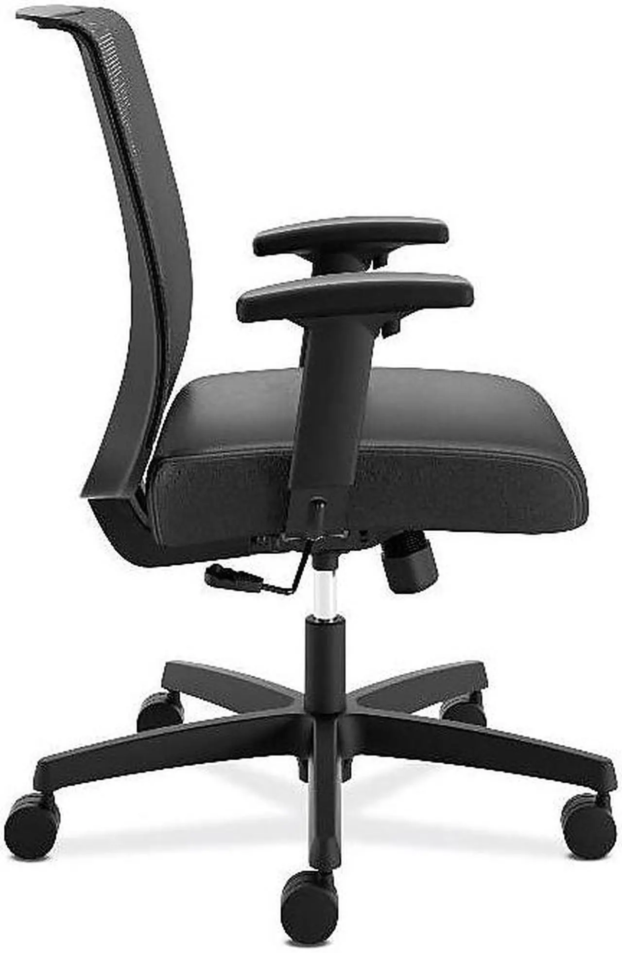 HON HONCMS1AUR10 Convergence Task Chair, Swivel-Tilt, Black Vinyl ...