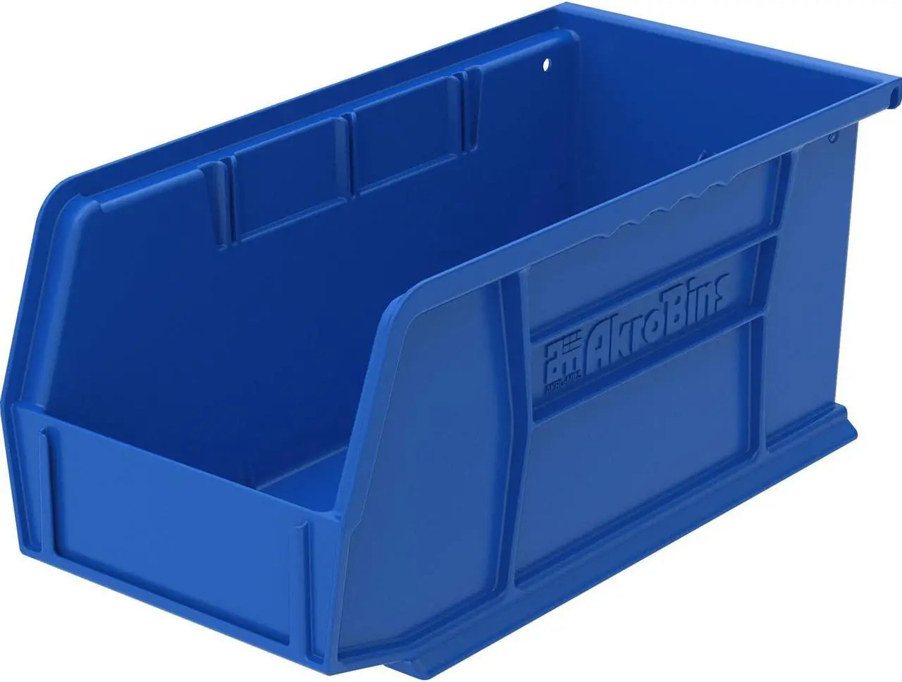 Akro-Mils Bins Unbreakable/Waterproof 5-1/2"x10-7/8"x5" Blue 30230B ...