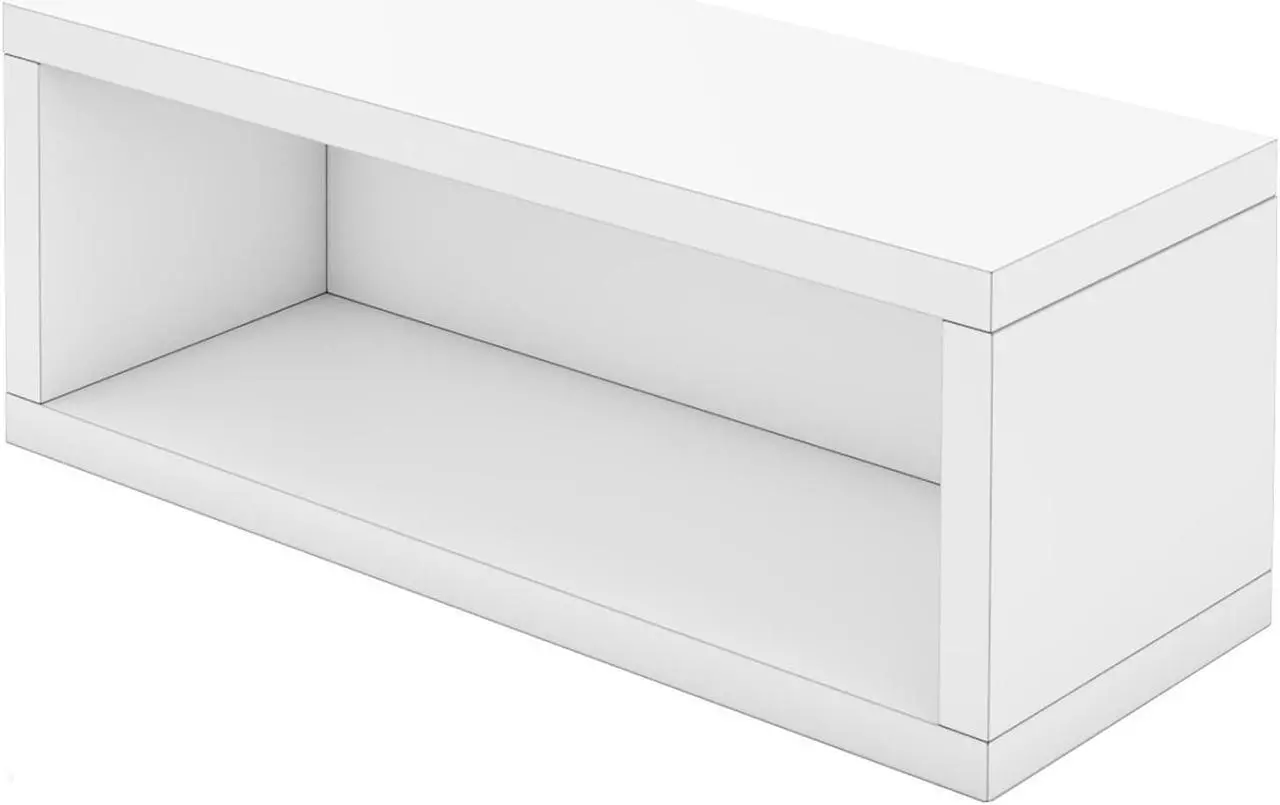 Way Basics 7" Eco Stackable CD Storage Rack White (WB-CD-WE) - Newegg.com