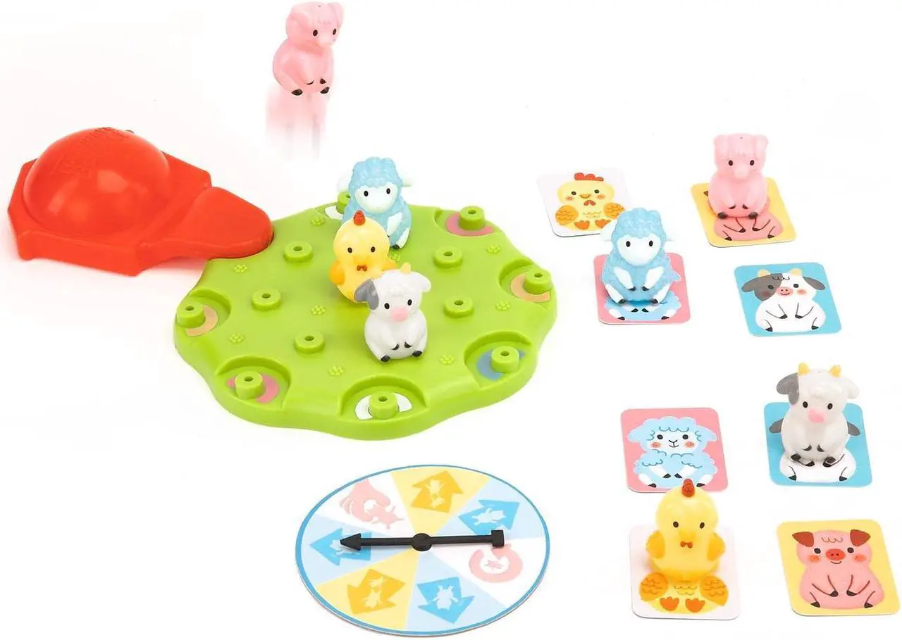 Educational Insights Barnyard Bounce Memory and Matching Game (EI-1777 ...