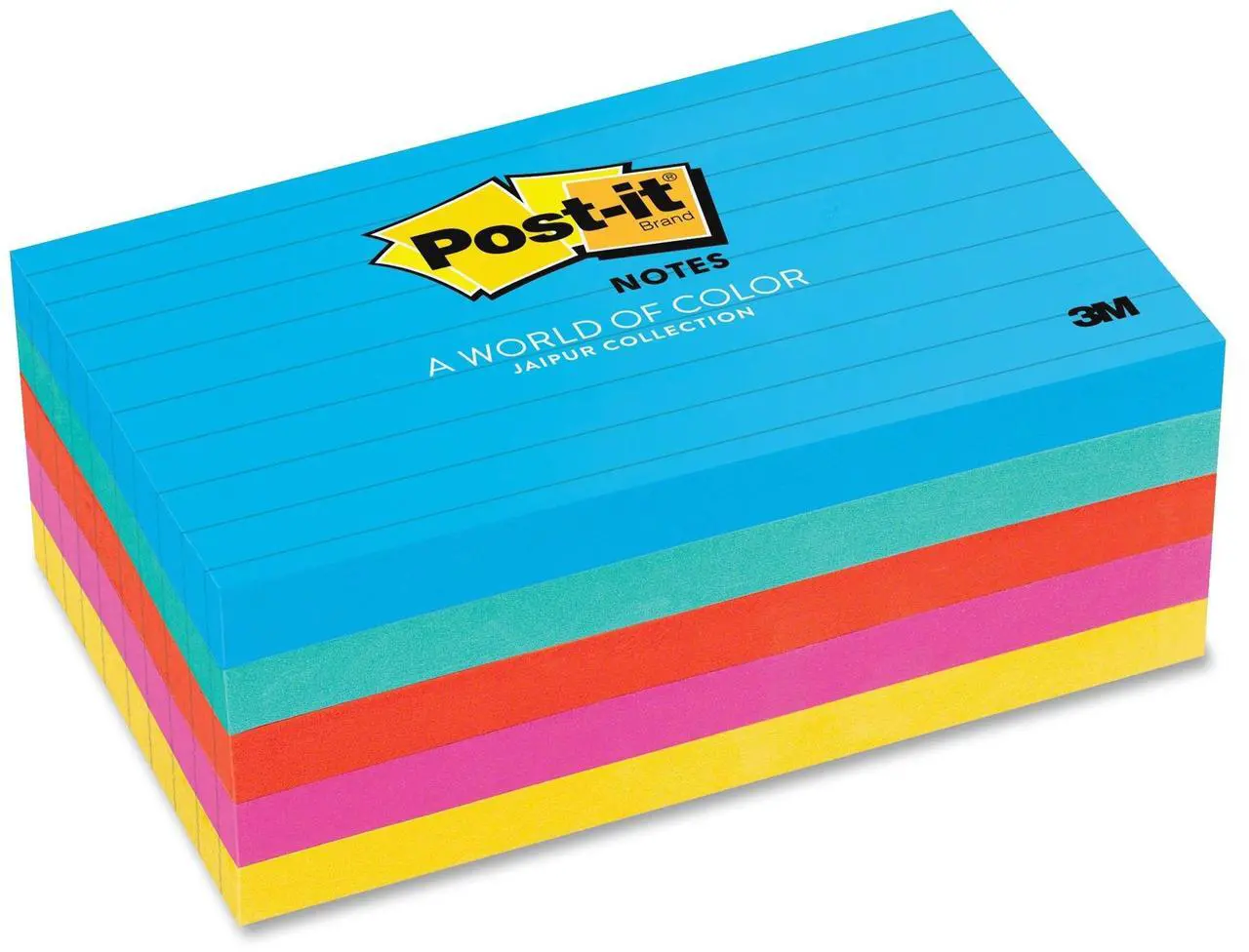 3M Post-it Lined Notes Jaipur Ultra Collection - Newegg.com