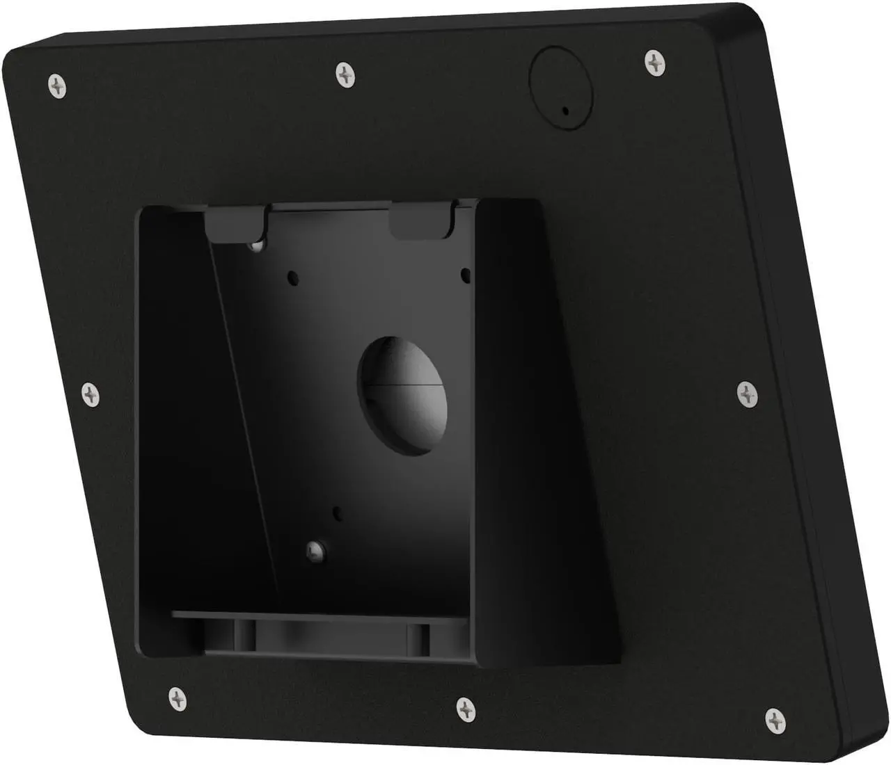 VidaMount Black Enclosure and Fixed Tilted 15° Wall Mount [Bundle] compatible with Surface Go ...