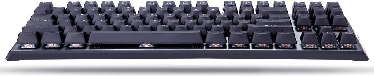 Rantopad MXX Mechanical Gaming Keyboard - 87 Keys,White Backlit, Blue ...