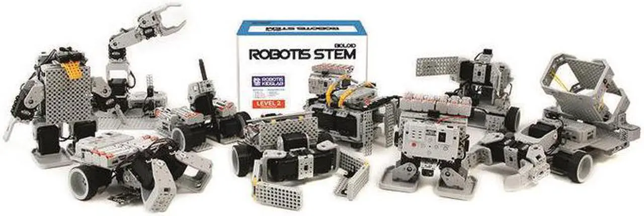 Robotis STEM Level 2 EN Robotis STEM Educational Robot Kit 901-0029-200 ...