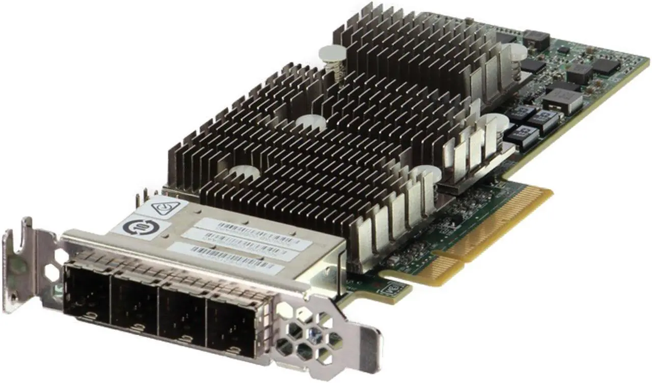 Refurbished: LSI 9206-16e Quad Port SAS 6Gb/s HBA Controller (H3-25448 ...