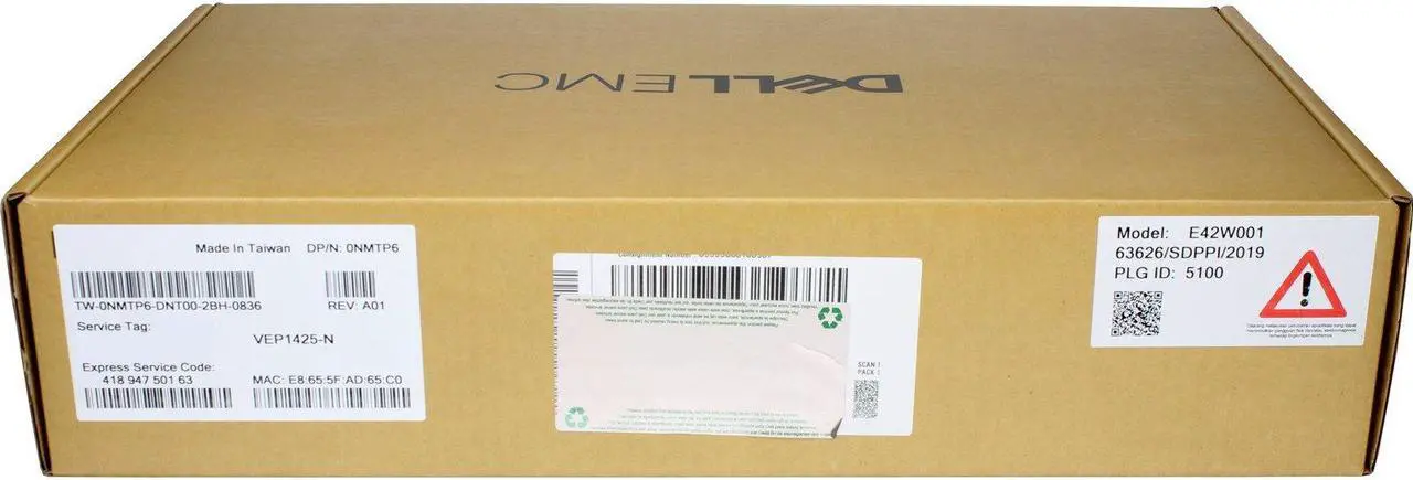 Refurbished: Dell EMC VEP1425N 4C 8GB 16GB eMMC 120GB SSD Versa ...