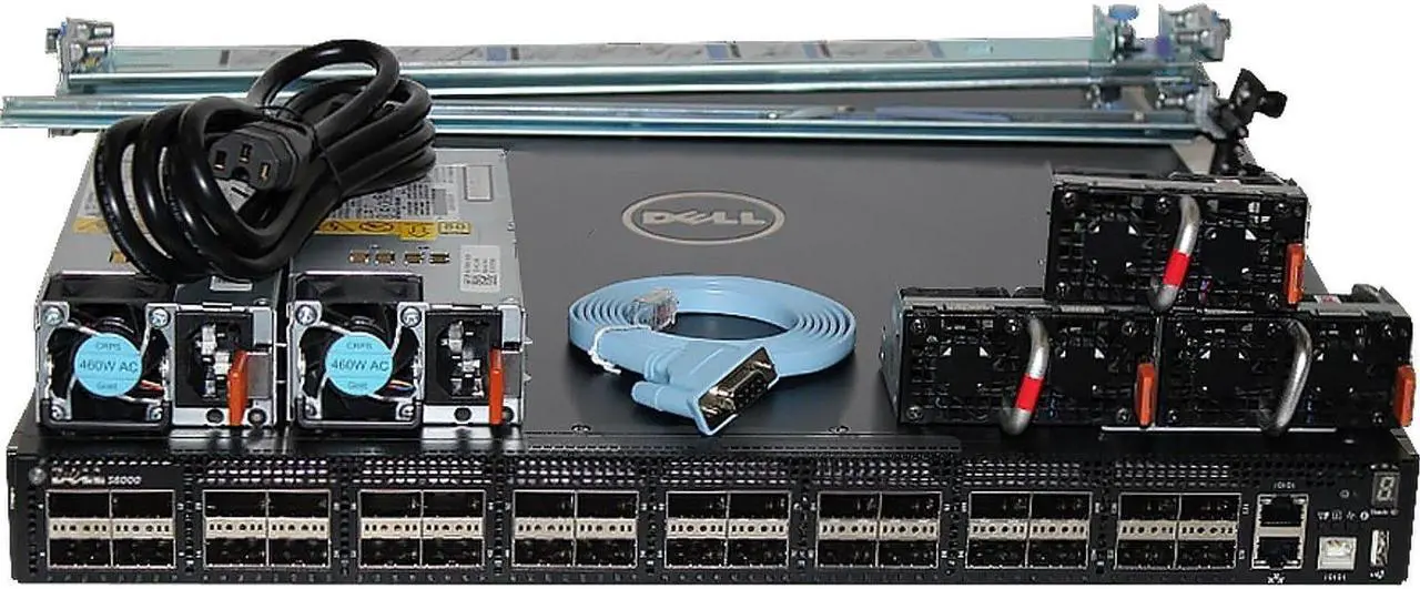 Refurbished: Dell Networking S6000-ON 32P 40GbE QSFP+ Switch (Rails ...