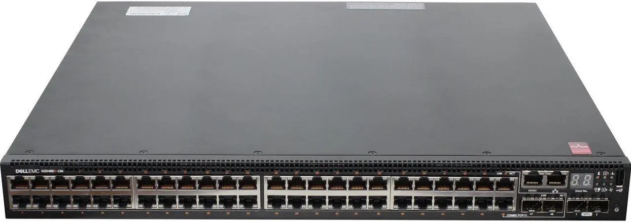 Refurbished: Dell Networking N3048EP-ON 48P 1GbE UPoE 2P 10GbE SFP+ ...