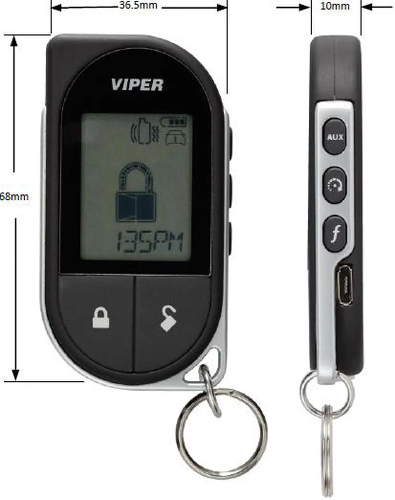 Viper 7756V 2-way LCD Remote Control - Newegg.com